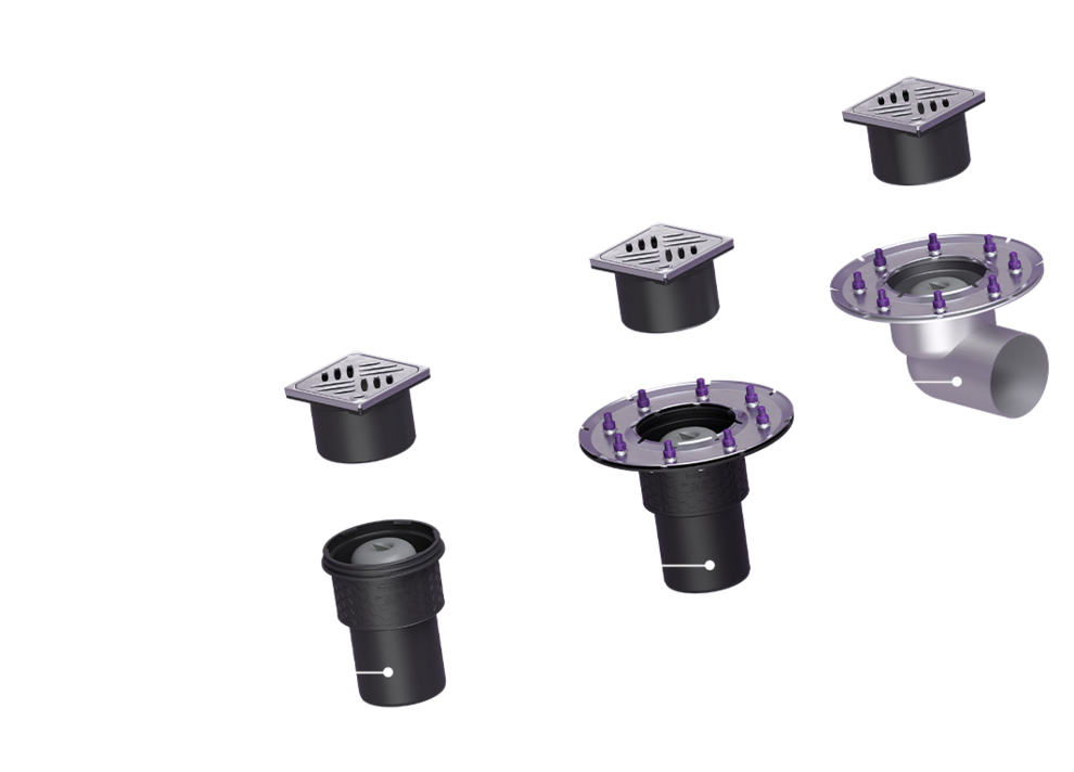 Sifoane de pardoseală - KESSEL - mastering water